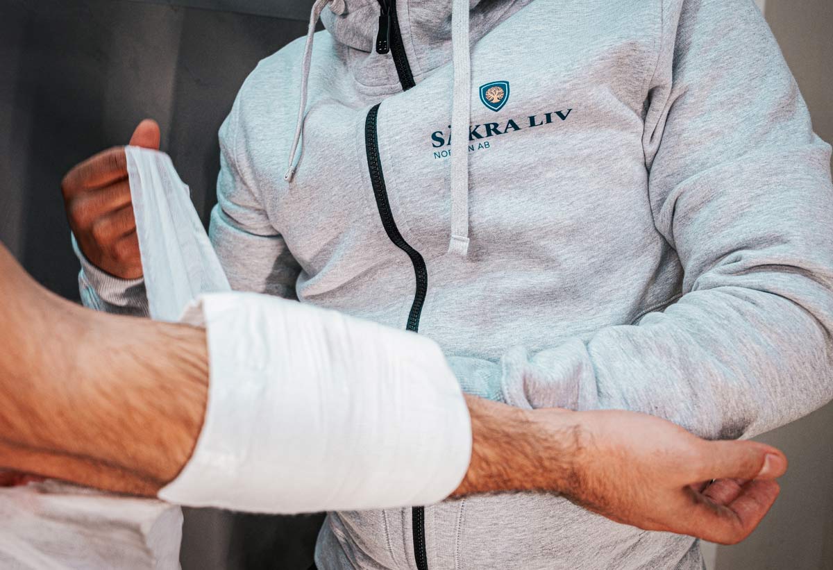 Första hjälpen - prisvärda kurser via Säkra Liv - boka direkt online!